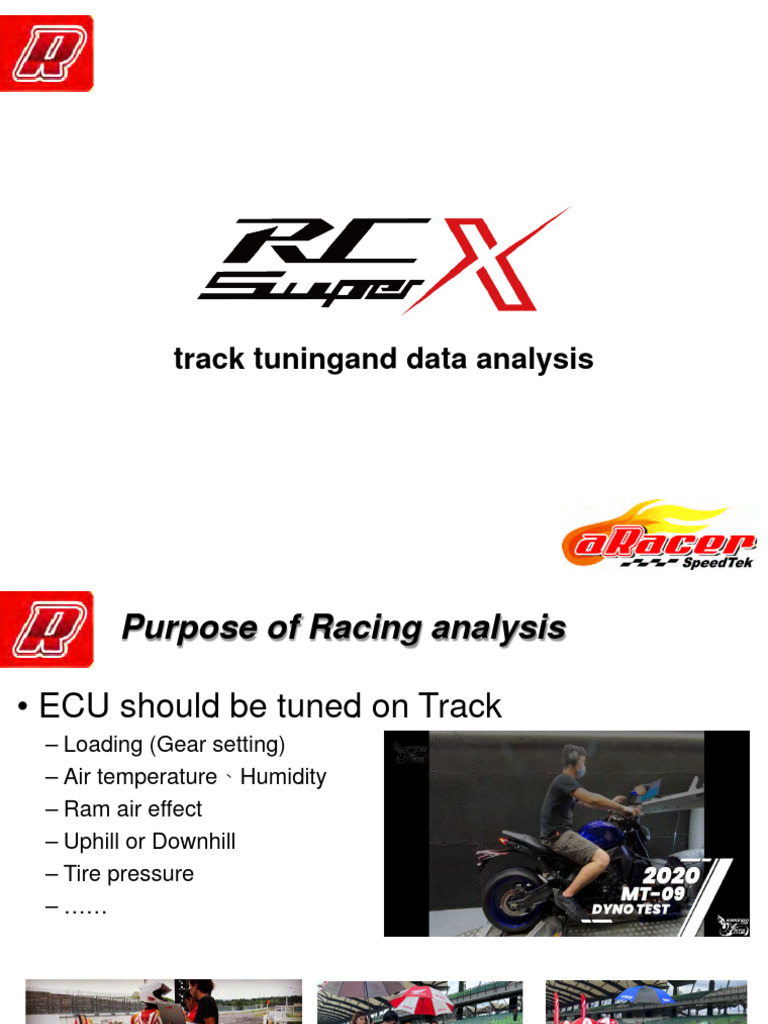 #4 ARacer C Super X Track Tuning and Data Analysis | PDF | Land ...