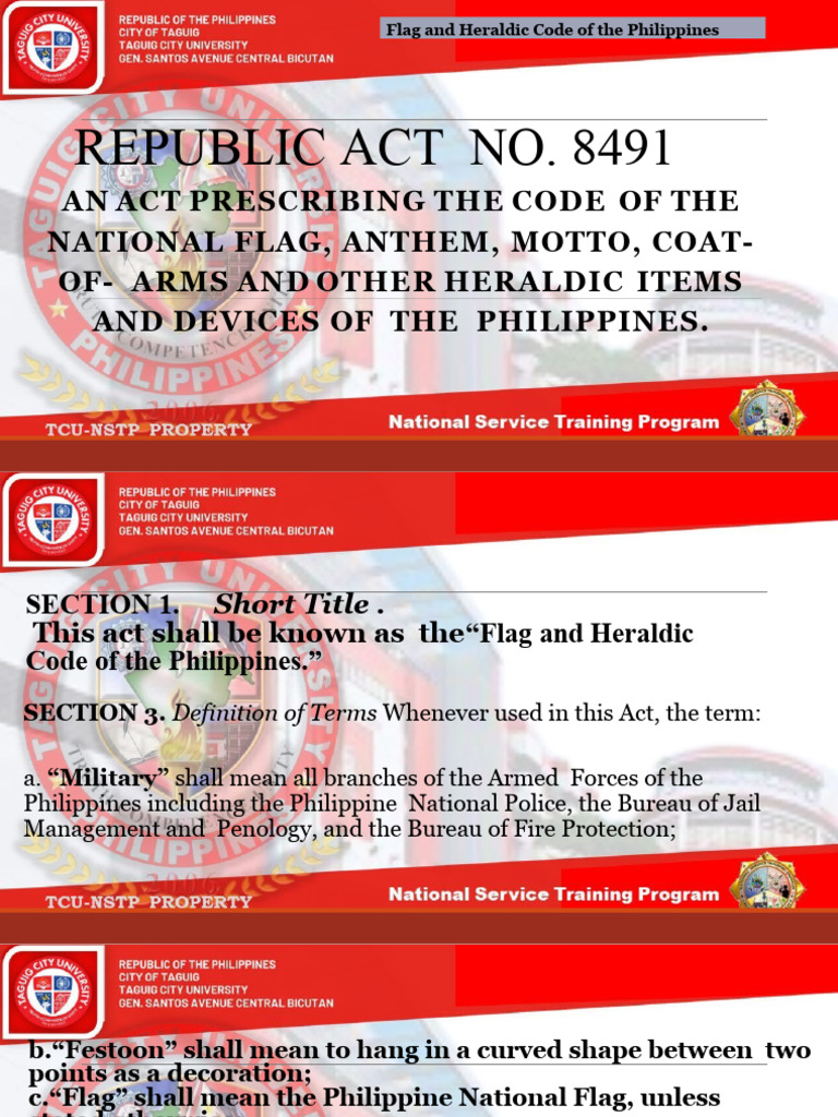 Lec003 Cwts1 - Heraldic Code of The Philippines (Autosaved) | PDF ...