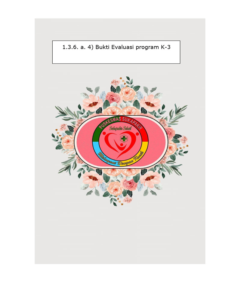 1.3.6. A. 3) Ev - Prog - K-3 | PDF