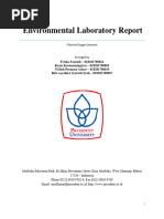 COD Lab Report | PDF | Wastewater | Materials