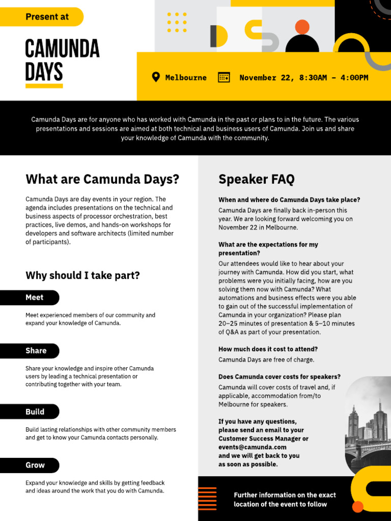 Camunda Days: Connect & Learn | PDF | Information Technology ...