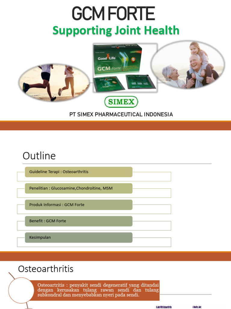 GCM FORTE Materi Product Knowledge - Revisi | PDF