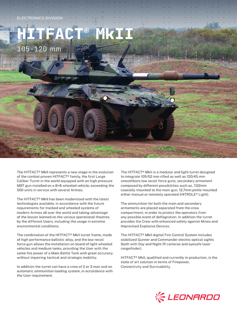 HITFACT MkII | PDF | Tanks | Gun Turret