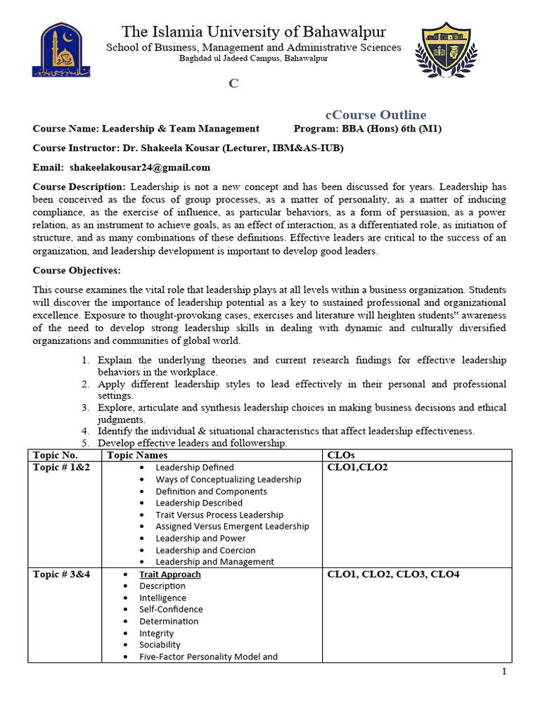 Co Leadership | Download Free PDF | Leadership | Transformational ...