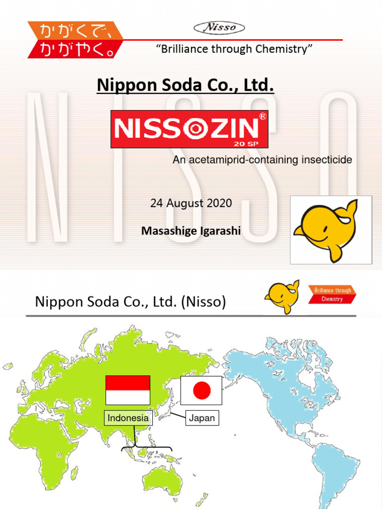 Global Reach of Nisso Insecticides | PDF | Pesticide | Insects And Humans