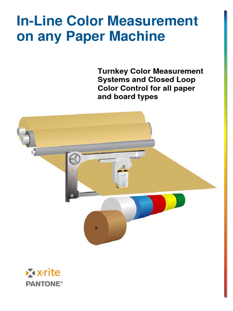 Paper Machine Color Control | PDF | Paper | Pump