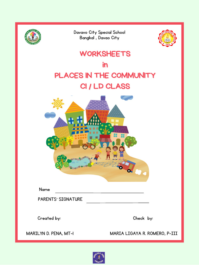 Places in The Community | PDF