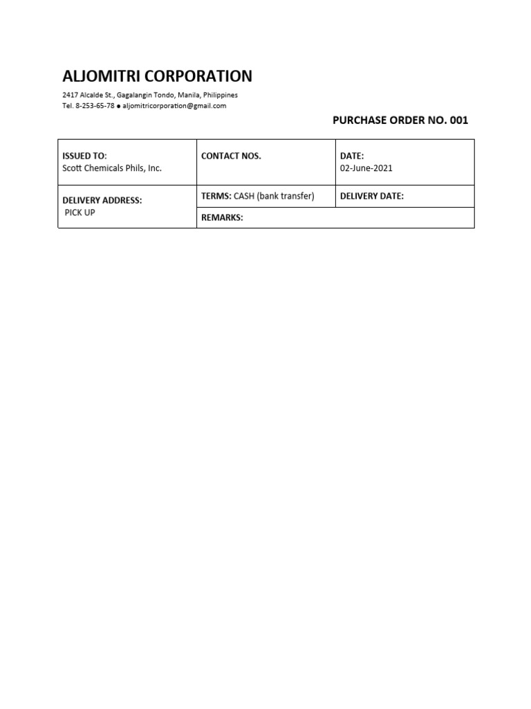 Acknowledgement Receipt - Format 2023 | PDF