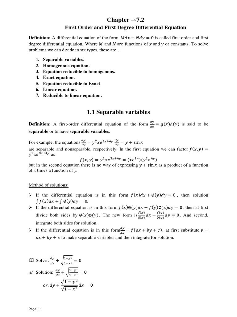 Chap 7.2 | PDF | Applied Mathematics | Mathematical Analysis