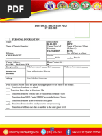 Iep Template Deped | PDF | Individualized Education Program | Disability