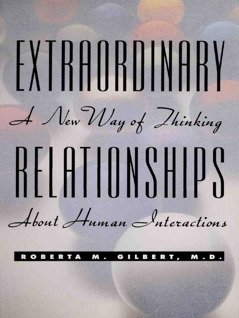 Extraordinary Relationships (Gilbert Roberta M.) (Z-Library) | PDF ...