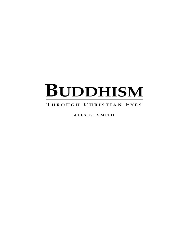 Buddhism Through Christian Eyes Smith | PDF | Karma | Reincarnation