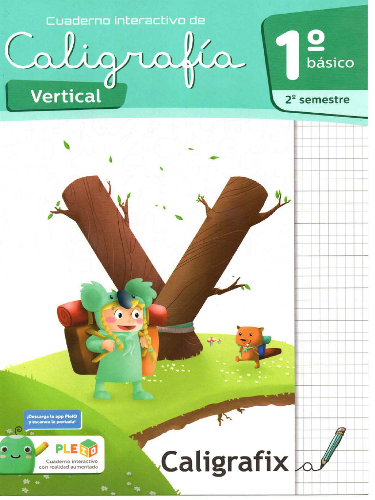 Caligrafia Vertical 1º Basico 2º Semestre | PDF Caligrafia Vertical 1º Basico 2º Semestre | PDF