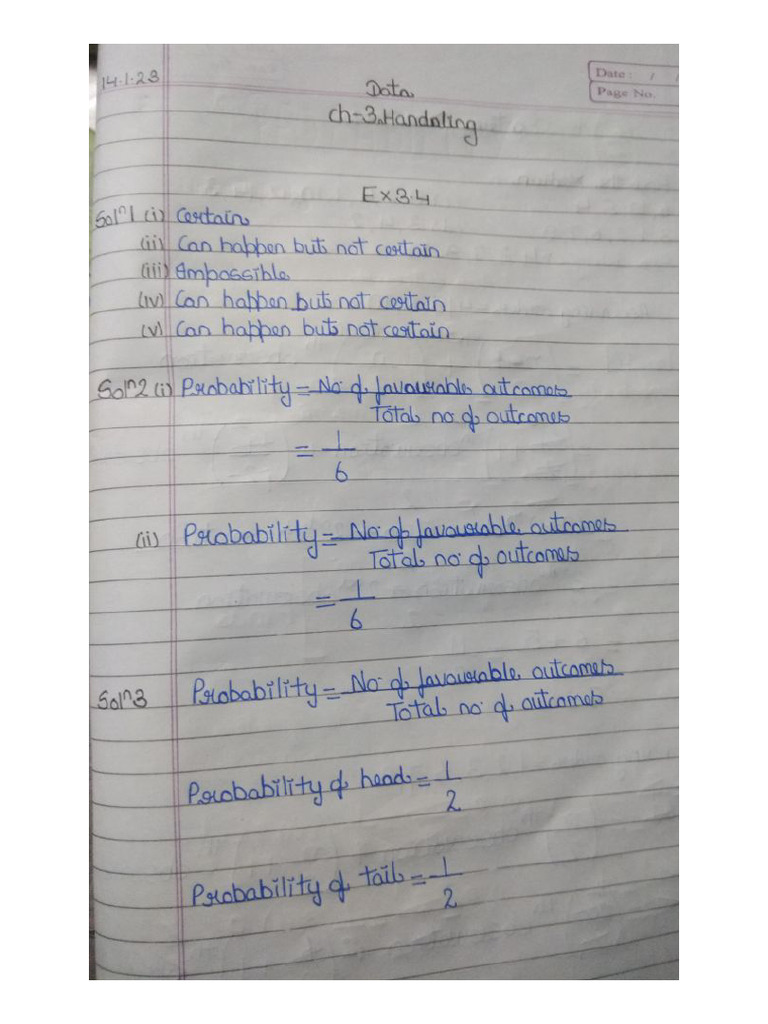 Maths Class Work - 5 | PDF