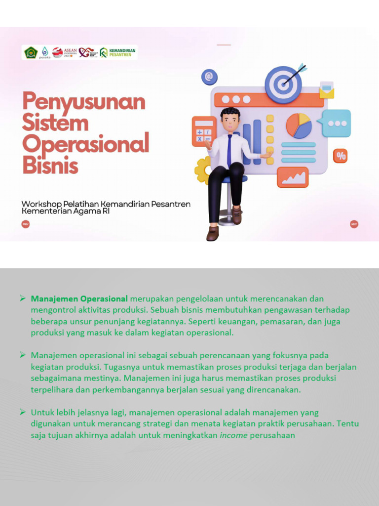 Modul Penyusunan Sistem Operasional Bisnis | PDF | Bisnis | Komputer