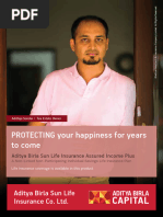 ABSLI Assured Savings Plan Brochure V02 1e49dbc447 | PDF | Insurance ...