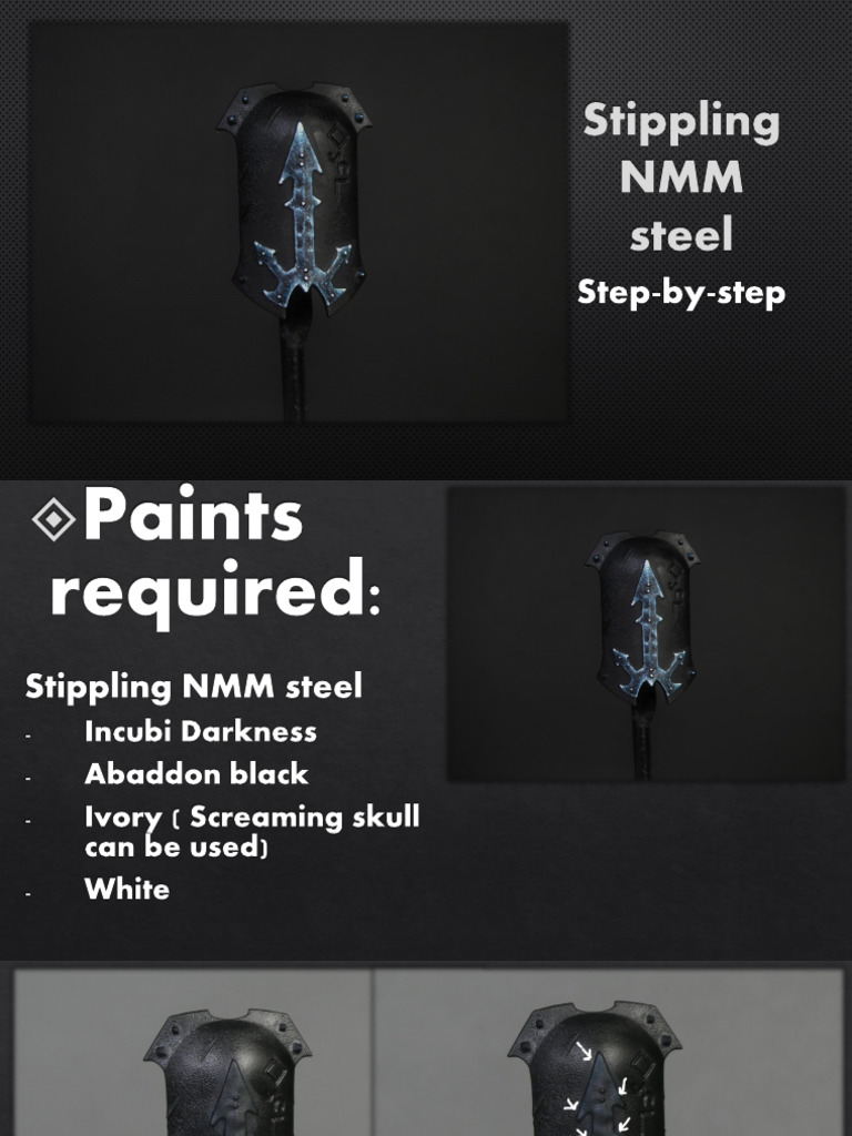 Stippling NMM Steel | PDF