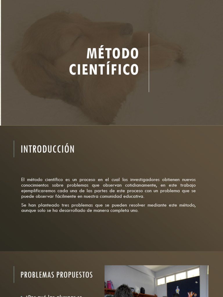 Presentación Biología | PDF | Método científico | Hipótesis
