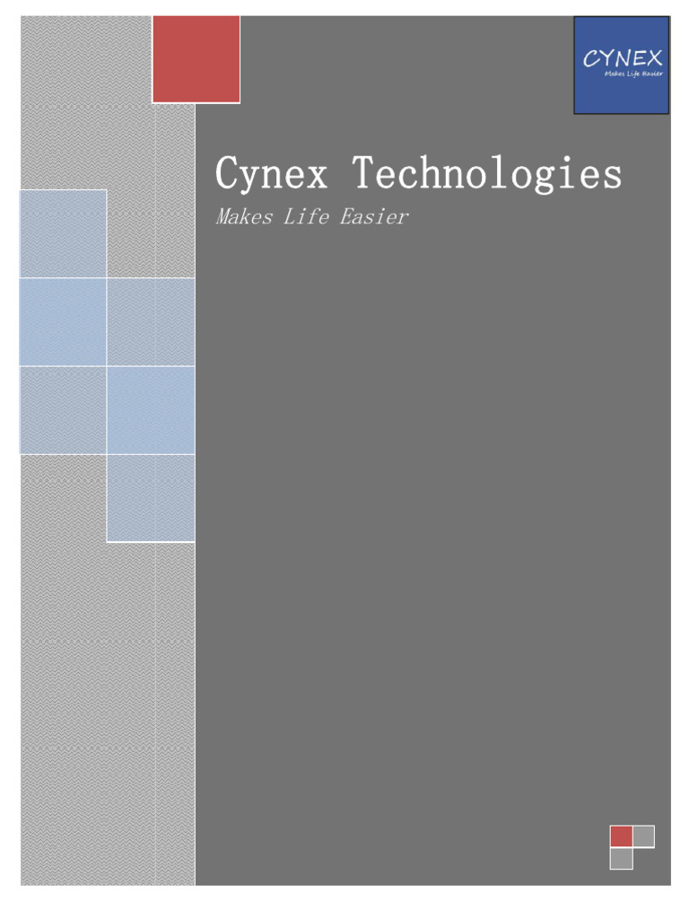 Cynex Profile | PDF | World Wide Web | Internet & Web