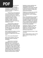 Parabula NG Nawawalang Tupa | PDF