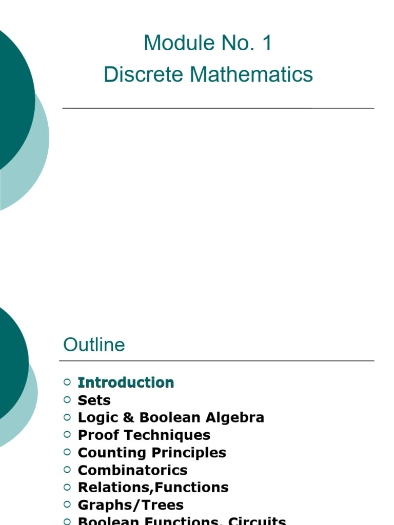 logic | PDF | Set (Mathematics) | Discrete Mathematics logic | PDF | Set (Mathematics) | Discrete Mathematics