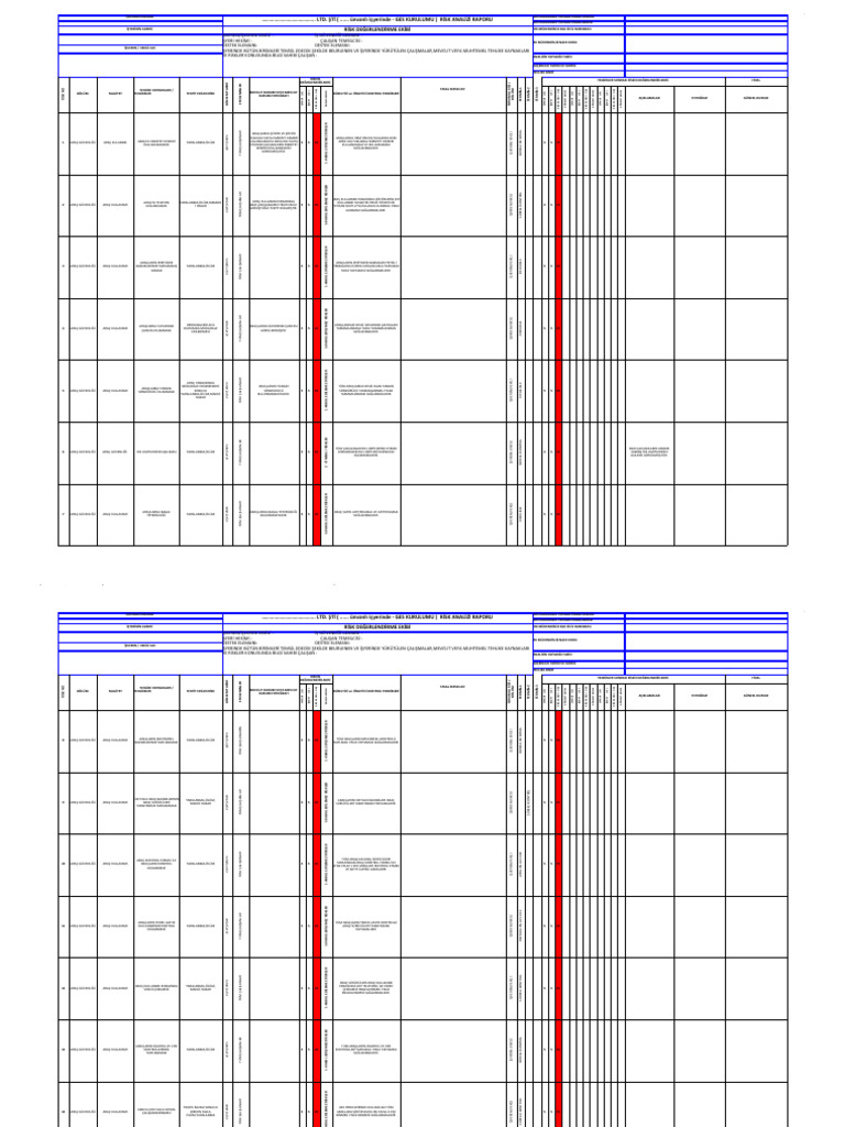 Risk Analizi GES | PDF