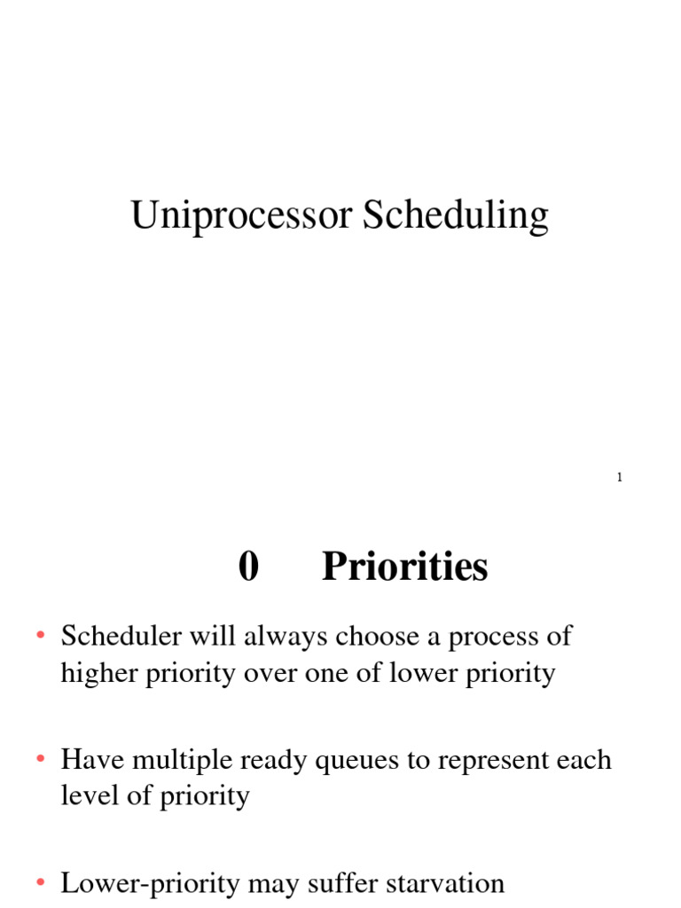 Chapter 5 Uniprocessor Scheduling P2 Pdf Scheduling Computing Algorithms And Data Structures