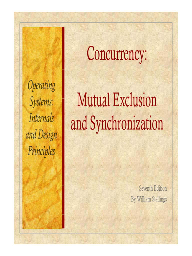 Chapter 8 Concurrency-P1 | PDF | Process (Computing) | Computer Hardware Chapter 8 Concurrency-P1 | PDF | Process (Computing) | Computer Hardware