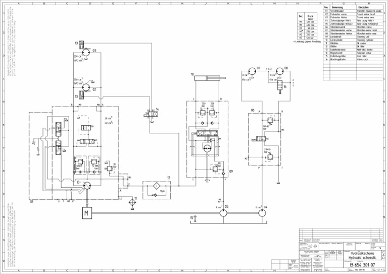 BW138 Hydraulic Schematic | PDF