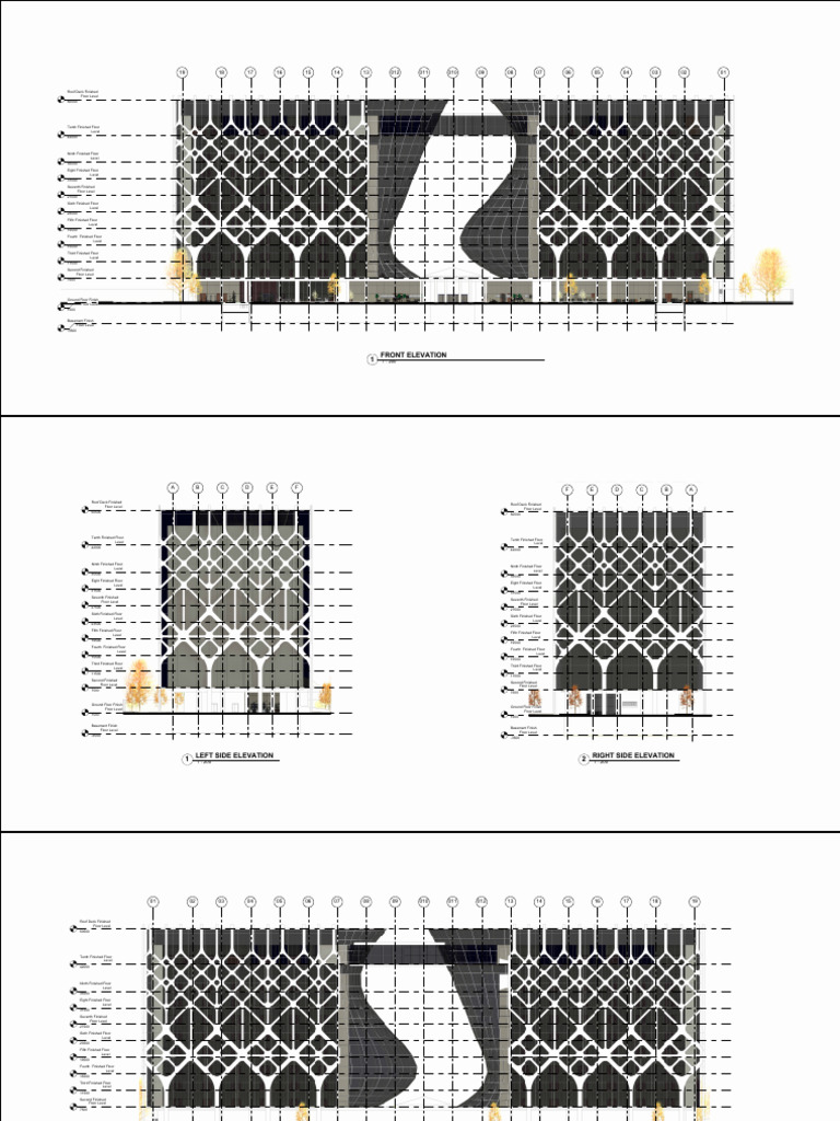 SDP, Elev, Perspective Final | PDF | Buildings And Structures