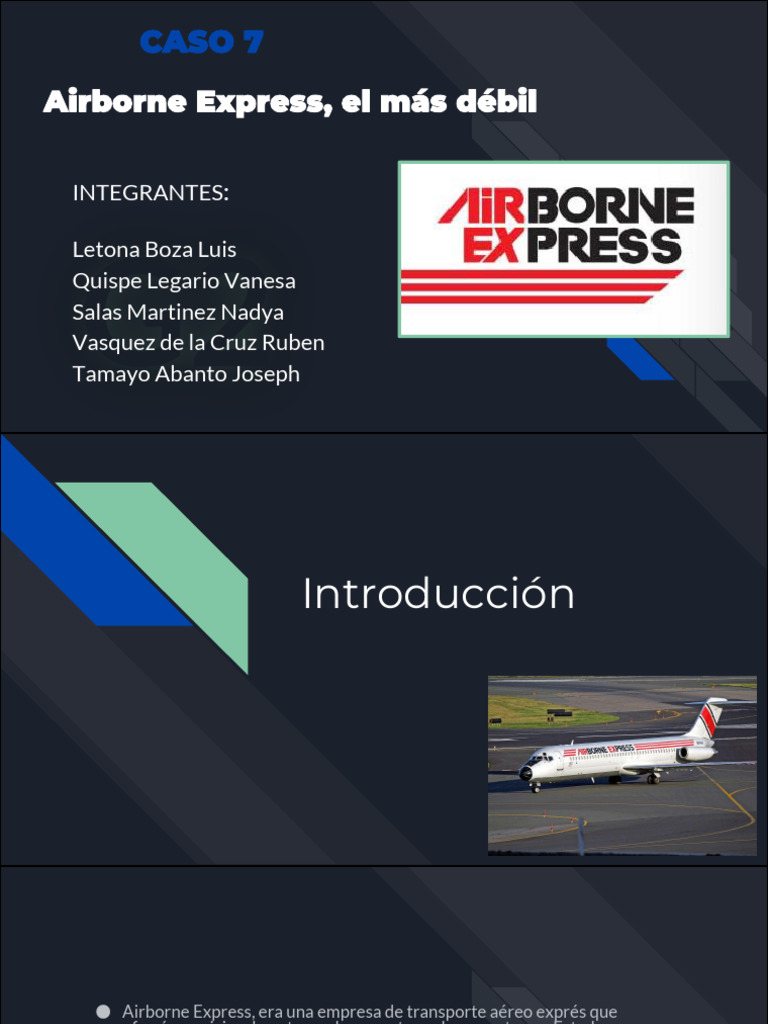 Airborne Express Grupo 2 | PDF | Proyecto conjunto | Business