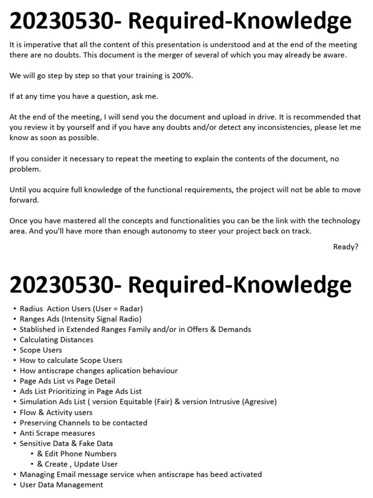 Required Knowledge | PDF | Longitude | Latitude