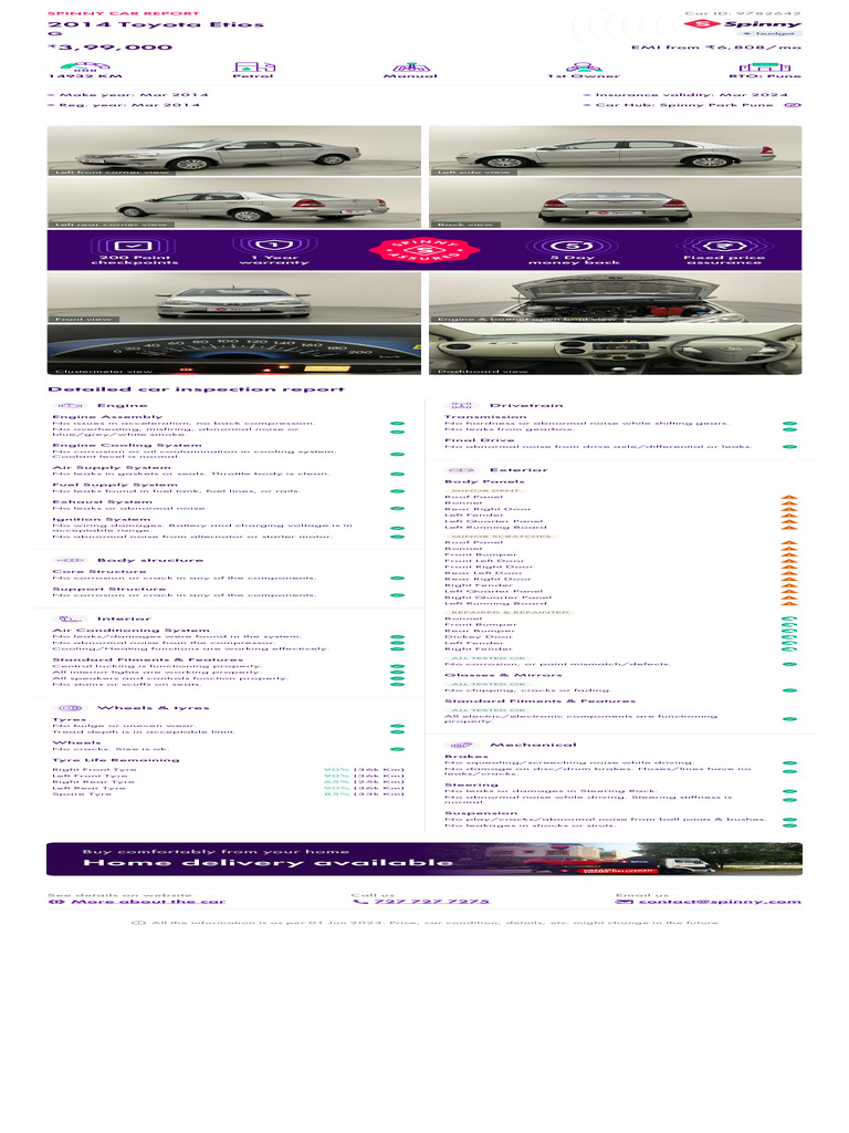 Shareable Report Lead - 9782642 | PDF | Tire | Car