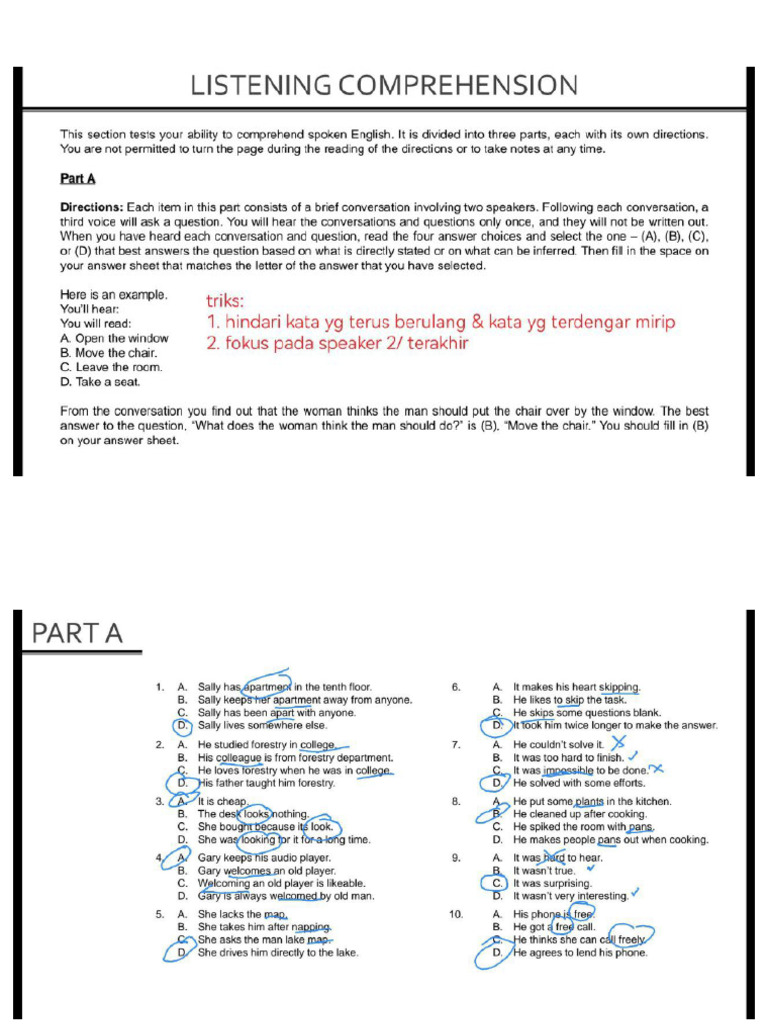 Materi Listening Reading | PDF