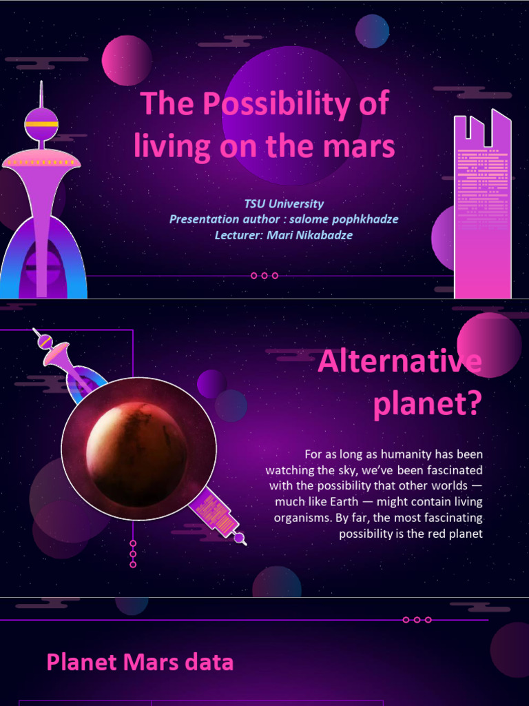 Presentation. TPOLO | PDF | Mars | Earth