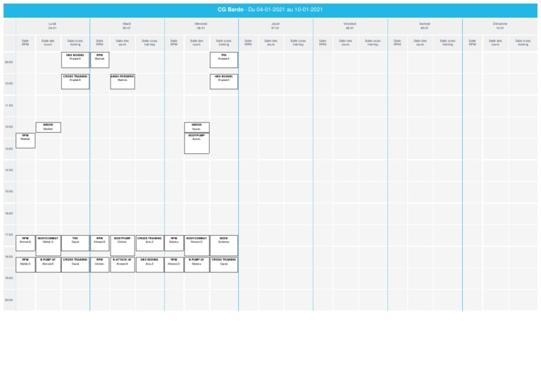 Planning CG Bardo | PDF Planning CG Bardo | PDF
