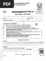 Kcse 2023 Math P1 MS | PDF