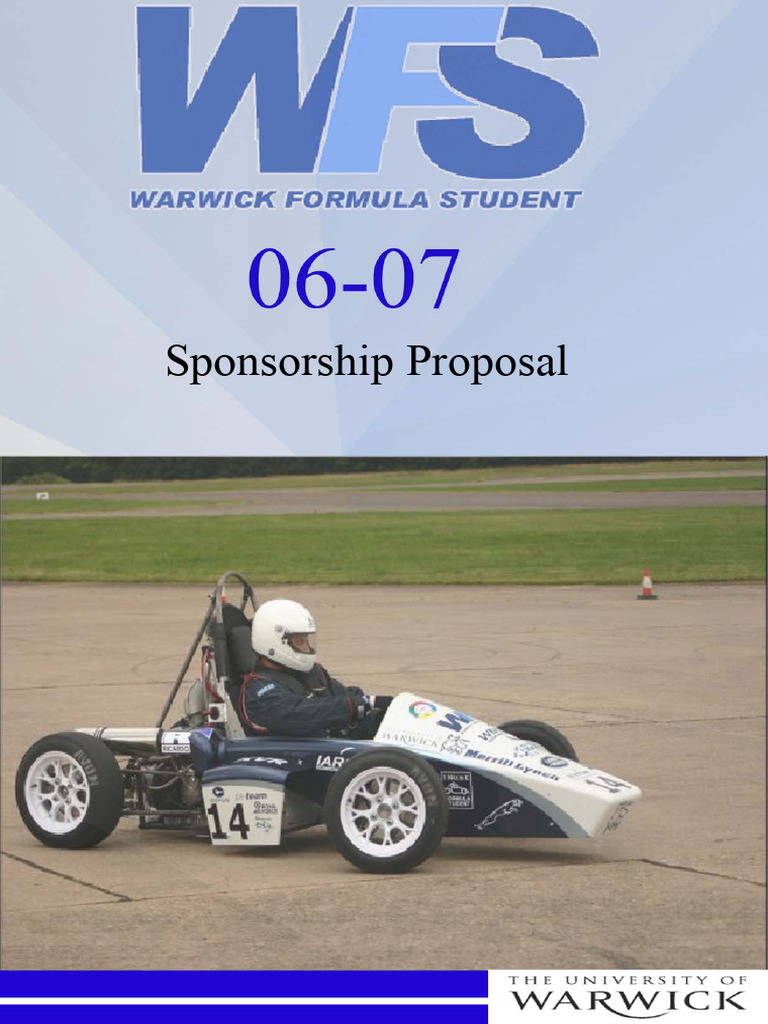 Sponsorship Proposal Final 301006 | PDF