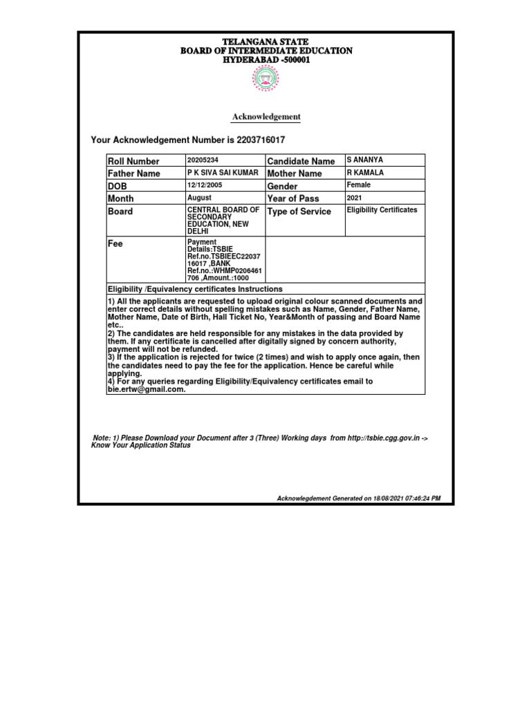 Acknowledgement | PDF