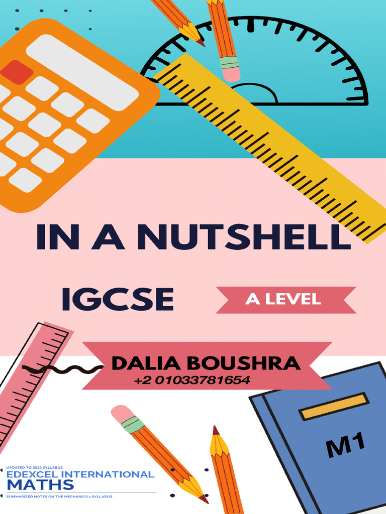 M1 - in A Nutshell | PDF | Force | Acceleration