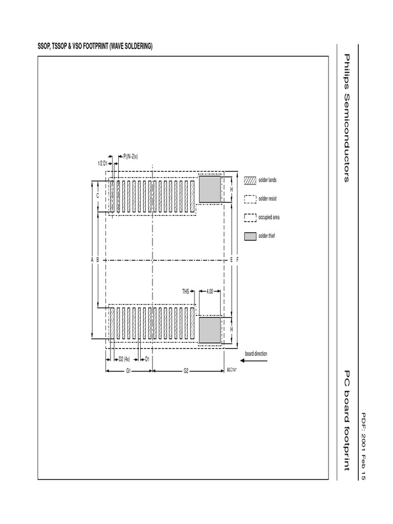 Philips PCB WAVE Footprint | PDF | Computing | Electronic Engineering