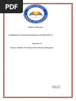 Exit Exam Course For Management Department | PDF | Goal | Resource