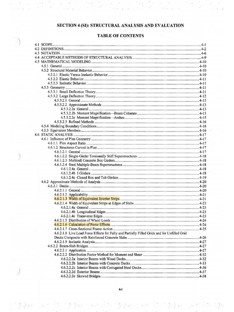 Chapter 4 Structural Analysis | PDF