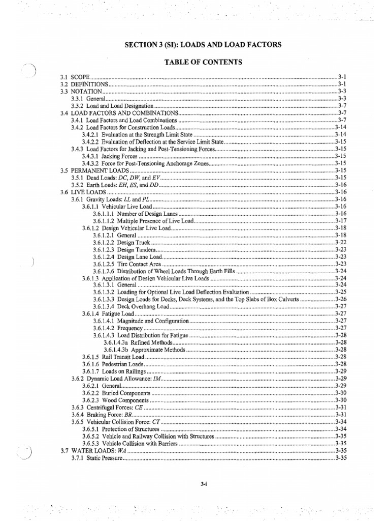 Chapter 3 Load and Load Factors | PDF