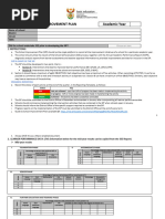 MATHS SUBJECT IMPROVEMENT PLAN Template 2024 | PDF | Educational ...
