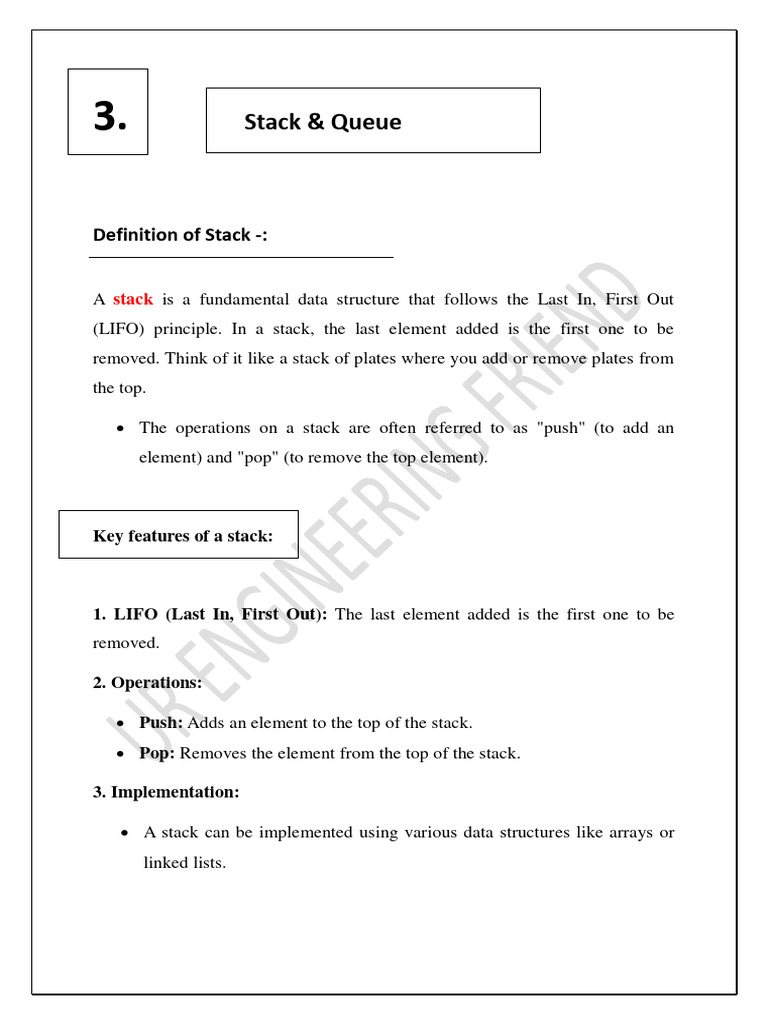 DSU Vol 2 Notes ( 3rd Chapter ) | PDF | Applied Mathematics | Computer ...