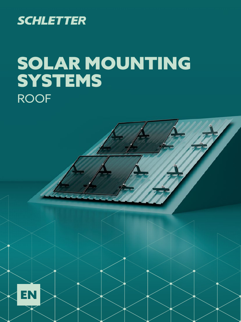 SCHLETTER Solar Mounting Systems Roof EN Web | PDF | Roof | Sustainability