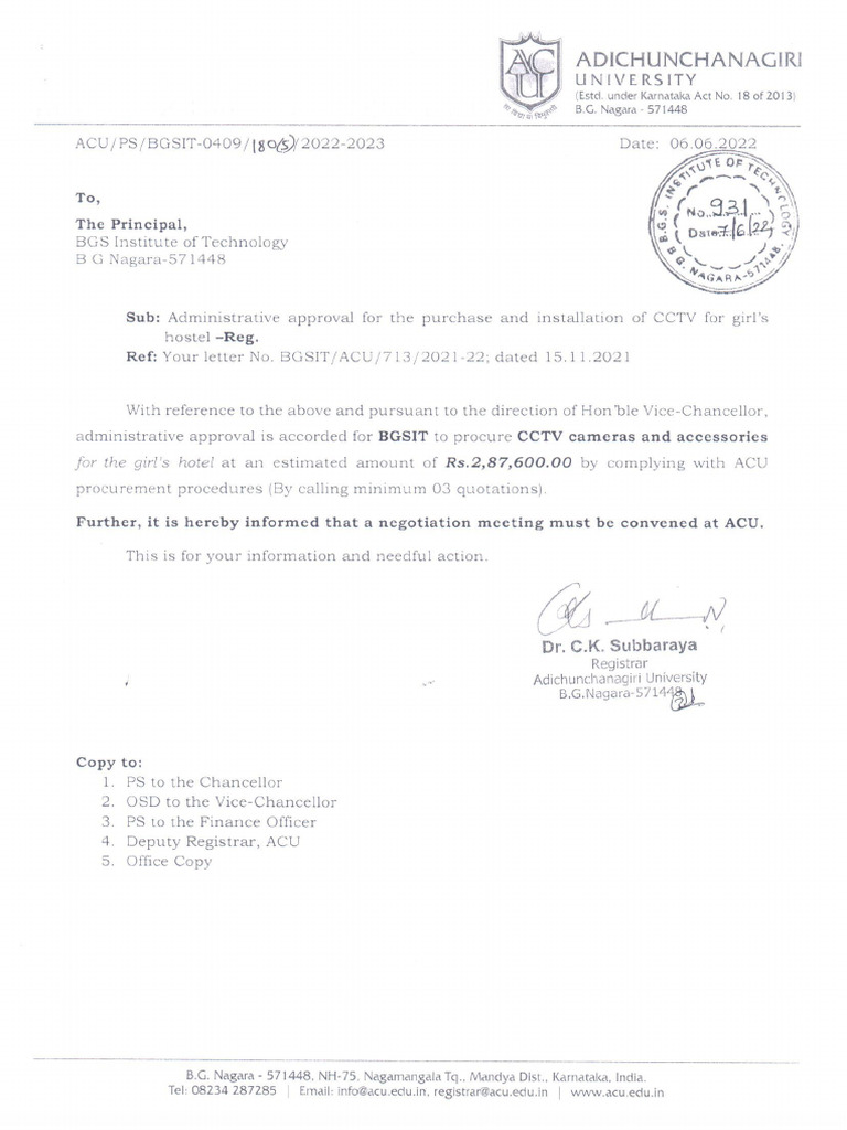 Girls Hostel Cameras | PDF