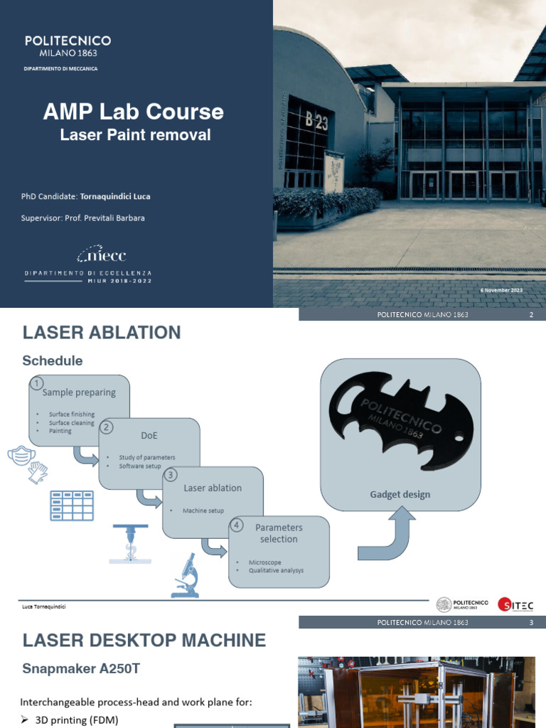 AMPlab Laser Paint Removal | PDF | Laser | Science