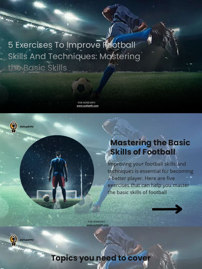 5 Exercises To Improve Football Skills and Techniques | Download Free ...